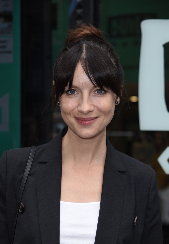 Caitriona Balfe Out Promoting Outlander Out And About For Celebrity ...