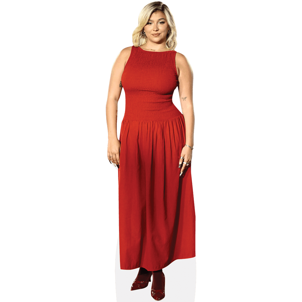 Caity Baser (Red Dress) Mini Size Cutout. Standee. - Walmart.com