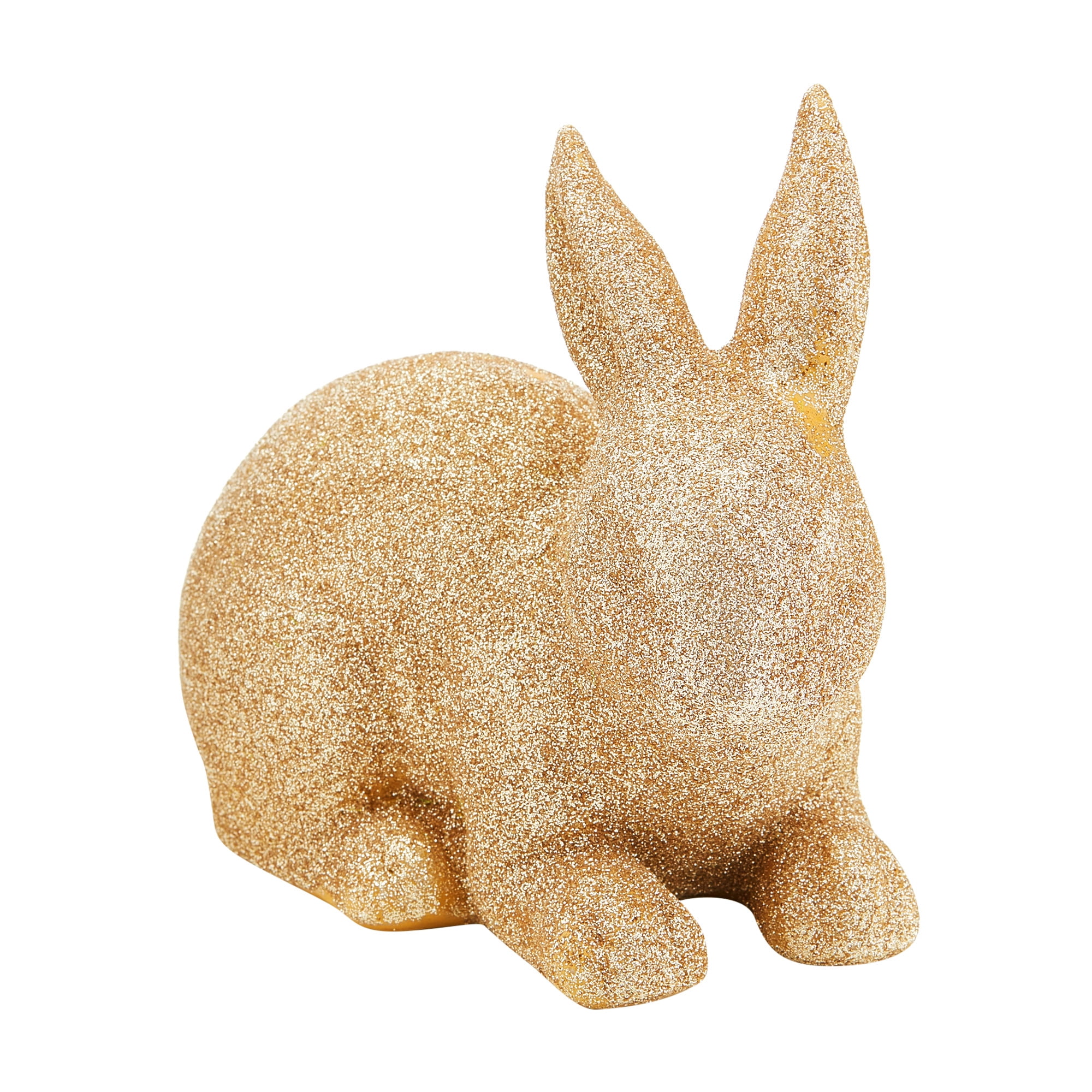 Caitzr Easter Moss Rabbit Easter Moss Rabbit Statue Artificial Turf ...
