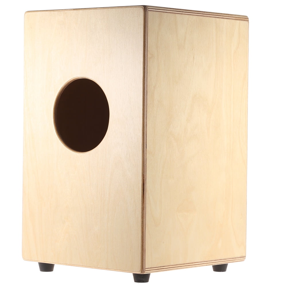 Cajon Drum,Wooden Cajon Hand Rubber Feet 23 Box Drum Persussion Drum ...