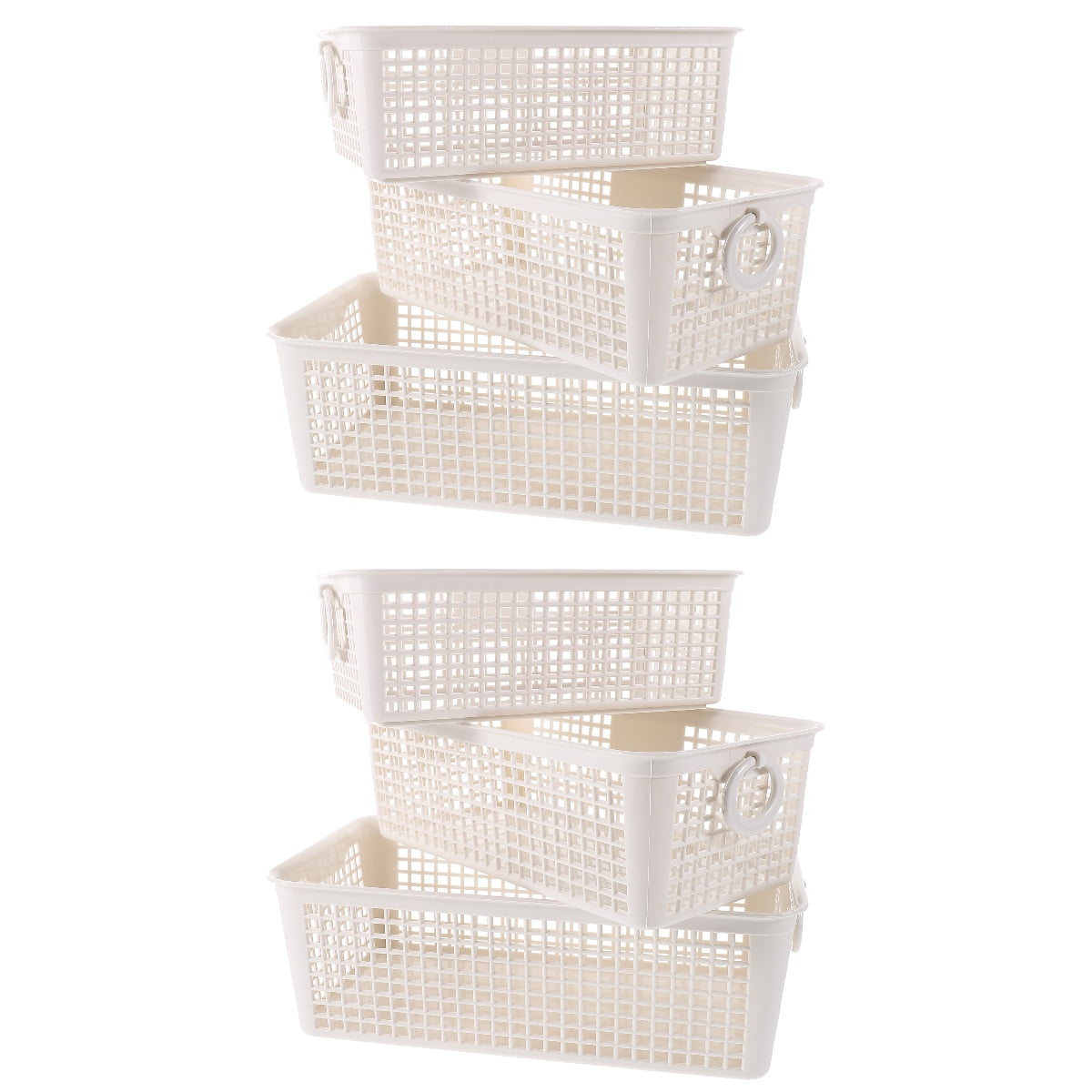 Cajones Para Organizar Stackable Basket Plastic Bill Organizer for Desk ...