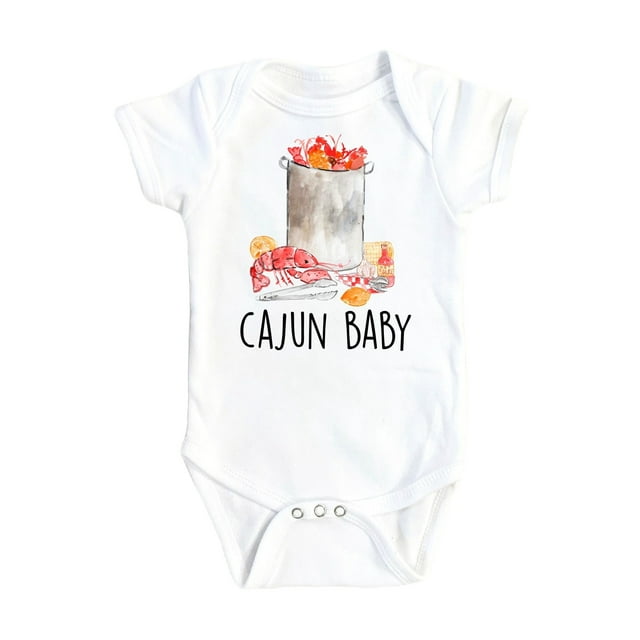 Cajun Baby Pot- Baby Boy Girl Clothes Infant Bodysuit Funny Cute Newborn - Walmart.com