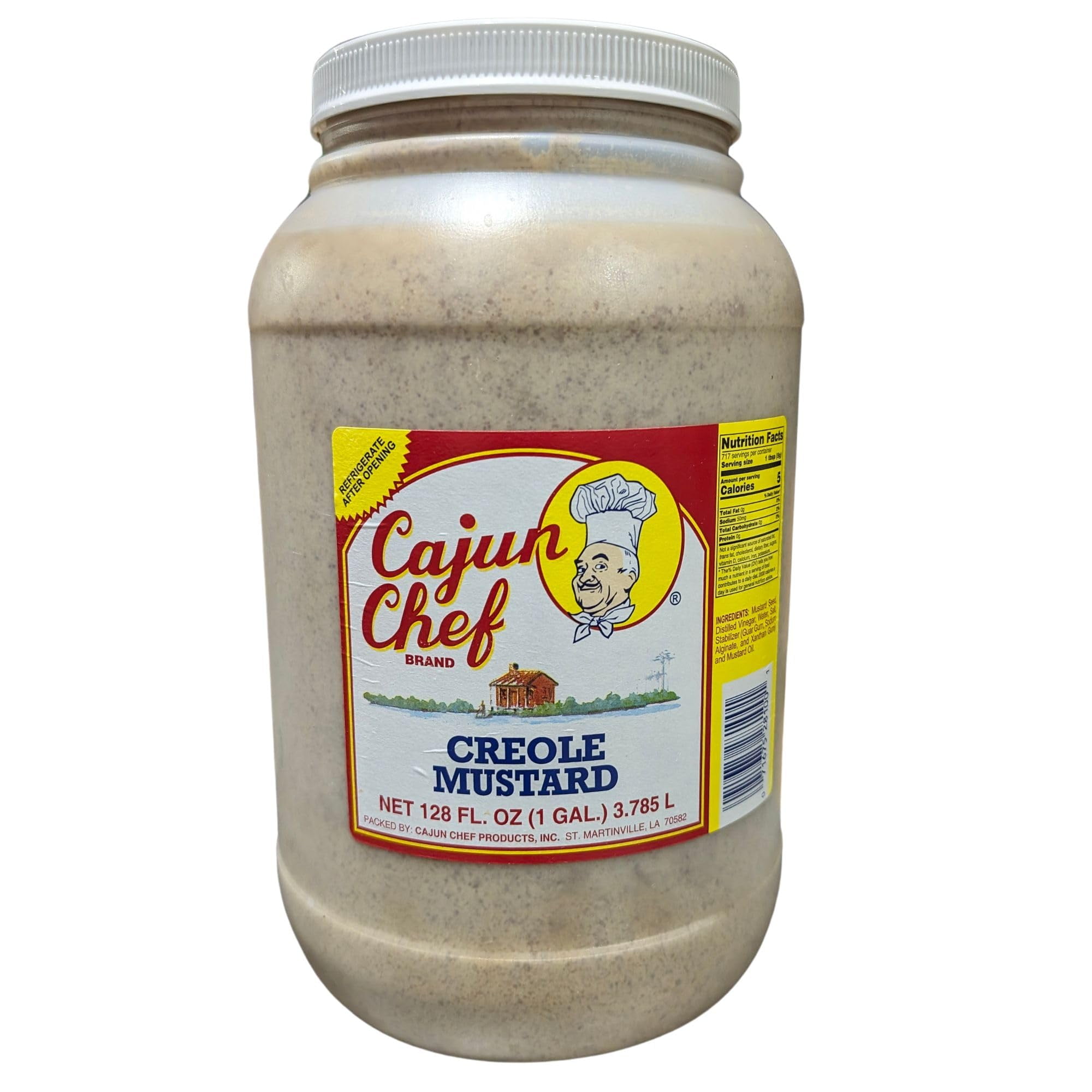 Cajun Chef Creole Mustard 1 Gallon ATL1 - Walmart.com