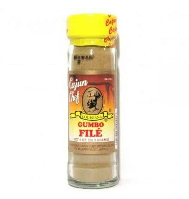 Cajun Chef Gumbo File ESF27 1oz (Pack of 1) - Ground Dried Sassafras ...