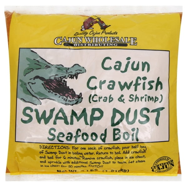 Cajun Crawfish (Crab & Shrimp) Swamp Dust 4LB - Walmart.com