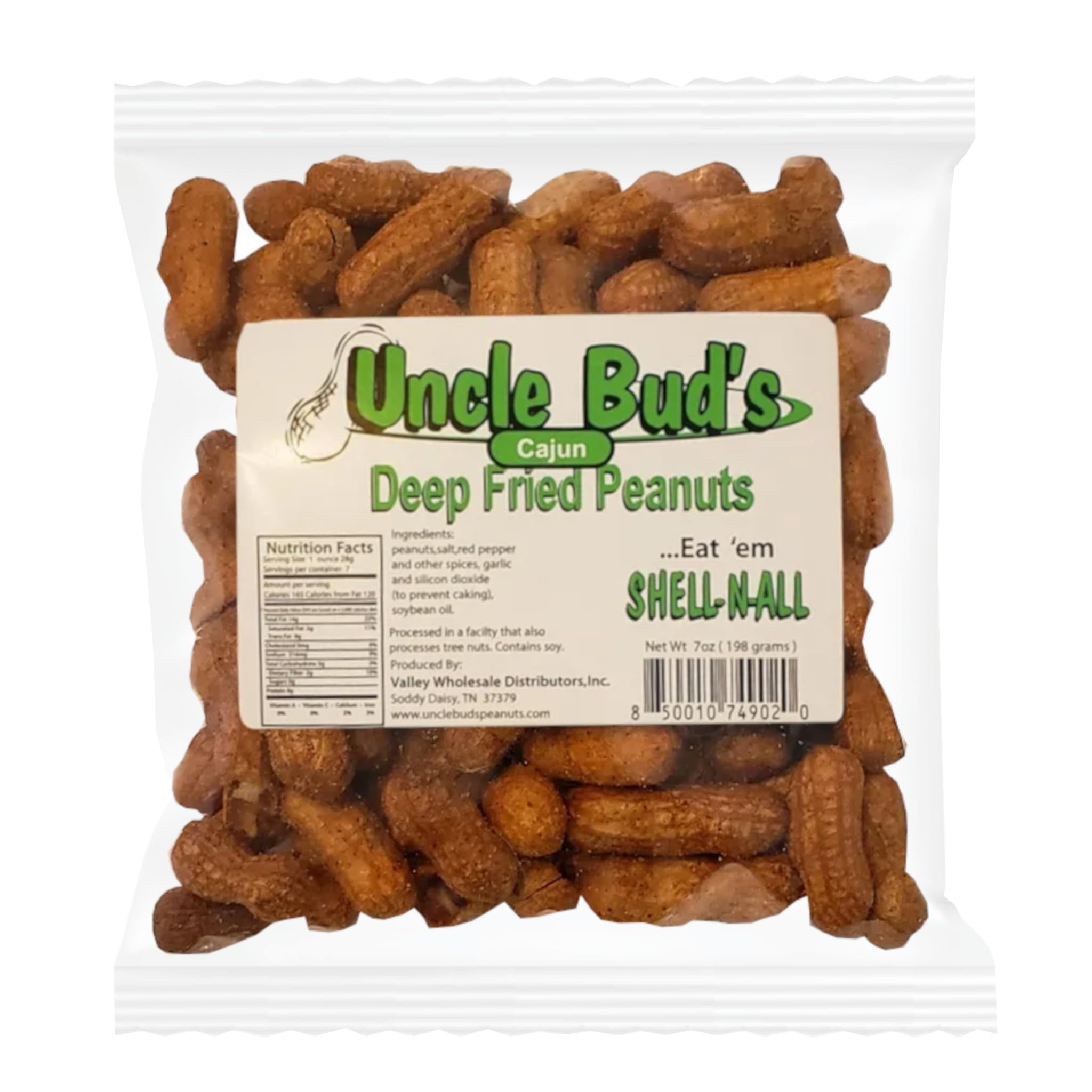 Cajun Deep Fried Peanuts IRF13 - Eat 'em Shell & All - Walmart.com