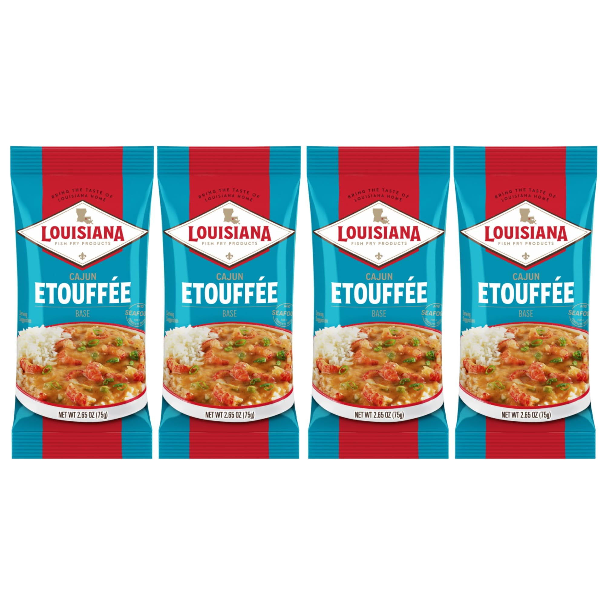 Cajun Etouffee Base 2.65 CCF19 oz. (Pack of 4) - Authentic Cajun ...