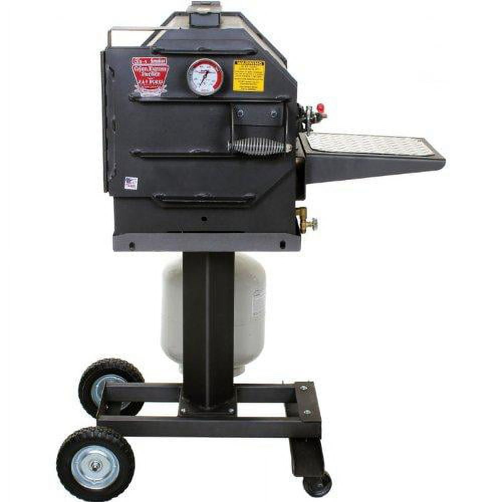 Cajun Express Smoker - 4 Rib Propane Pressure Smoker - Walmart.com