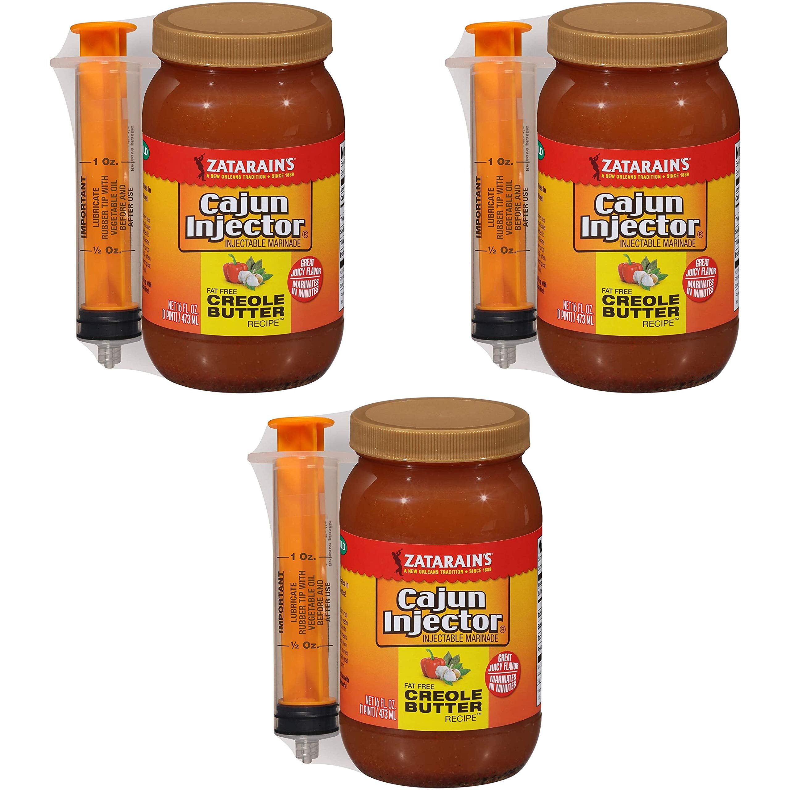 Cajun Injector Creole Butter DNF2 16oz (1 Pint) (Pack of 2) - Walmart.com