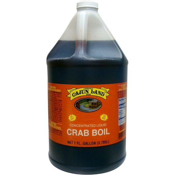 Cajun Land Concentrated Liquid Crab Boil 1 Gallon - Walmart.com