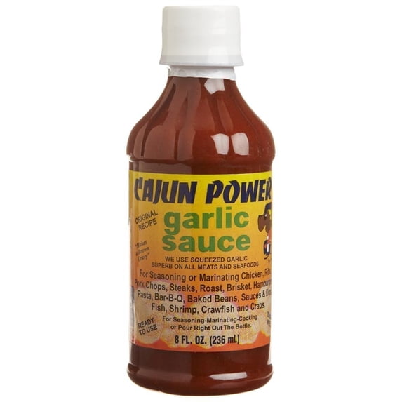 Cajun Power, Garlic Sauce, 8oz, Chef Caro's Original Recipe - Walmart.com