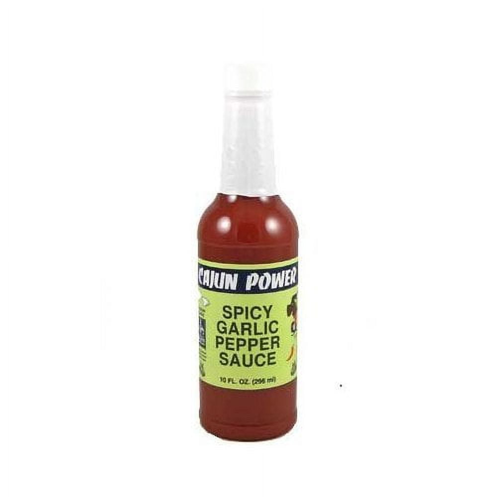 Cajun Power Spicy Garlic Pepper Sauce 10 oz - Walmart.com