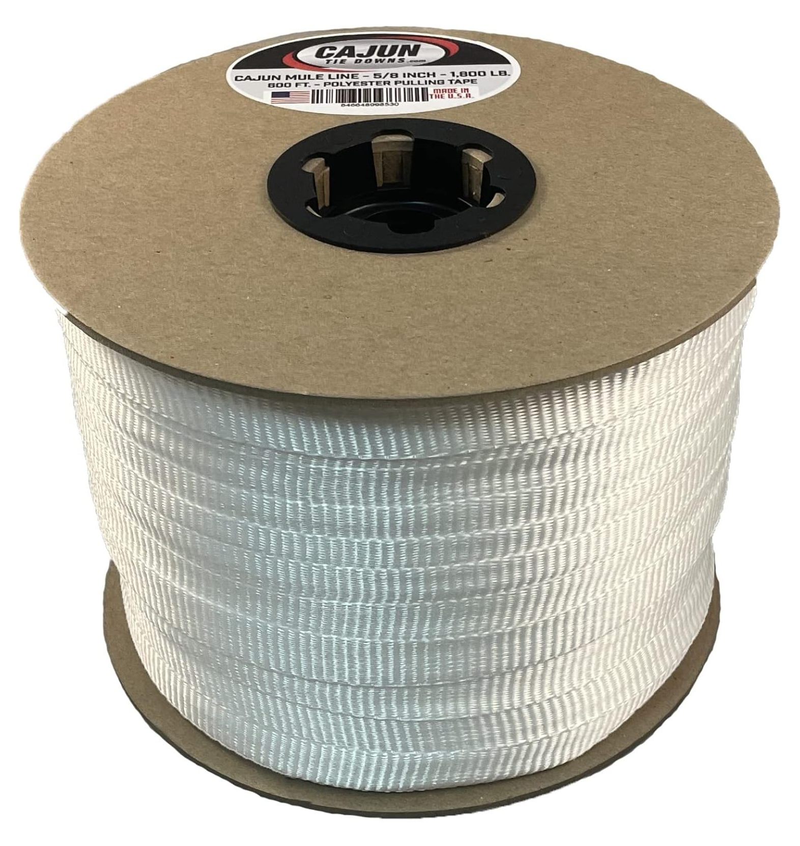 Cajun Pull Line - 5/8 Inch - 1,800 lb. - Pull Tape - Polyester Pulling ...