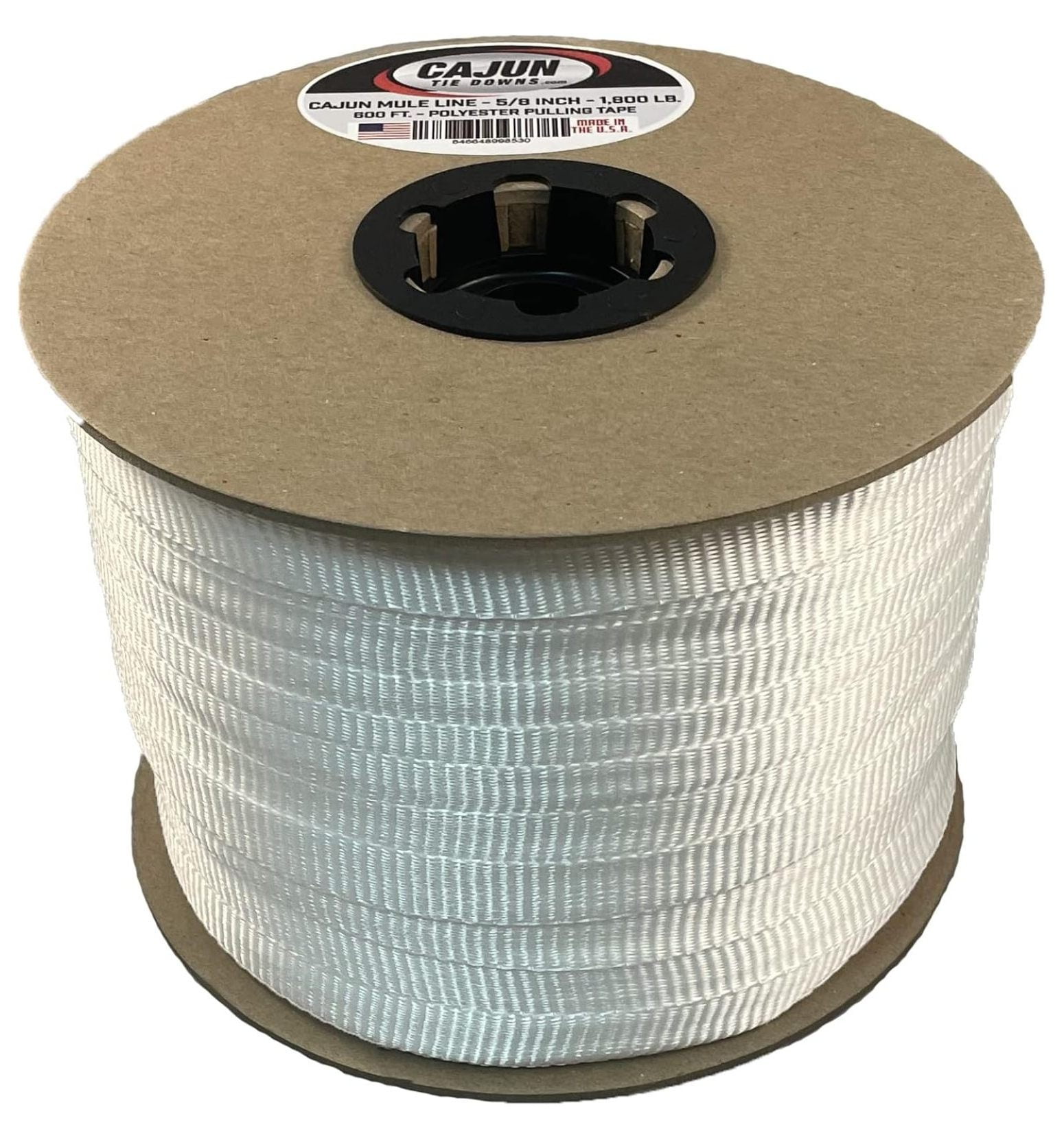 Cajun Pull Line - 5/8 Inch - 1,800 lb. - Pull Tape - Polyester Pulling ...