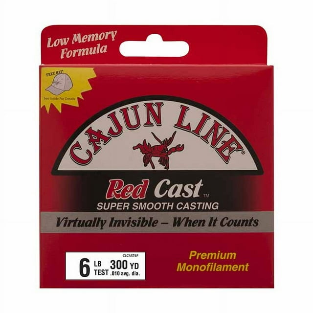 Cajun Red Lightnin' 6 lb Line - Walmart.com