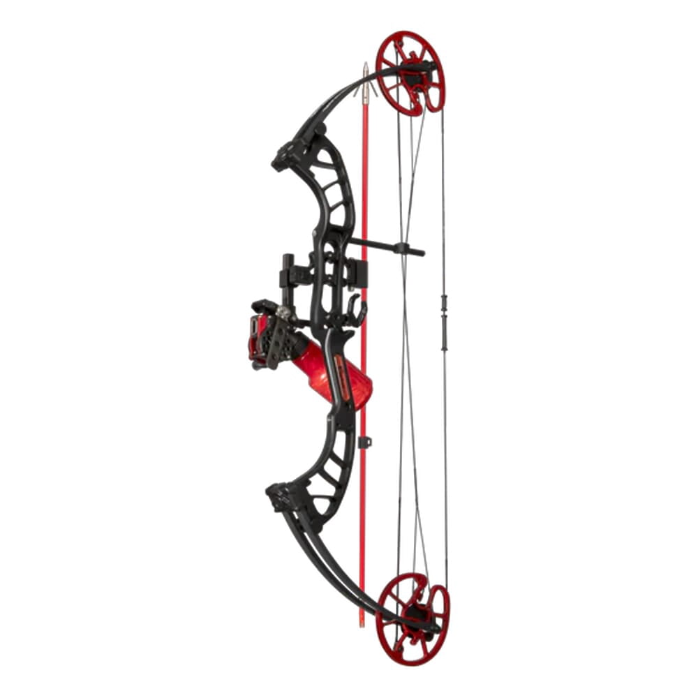 Cajun Shore Runner EVW LH50 Bowfishing Bow Kit, Black/Red, 20-50 lb ...