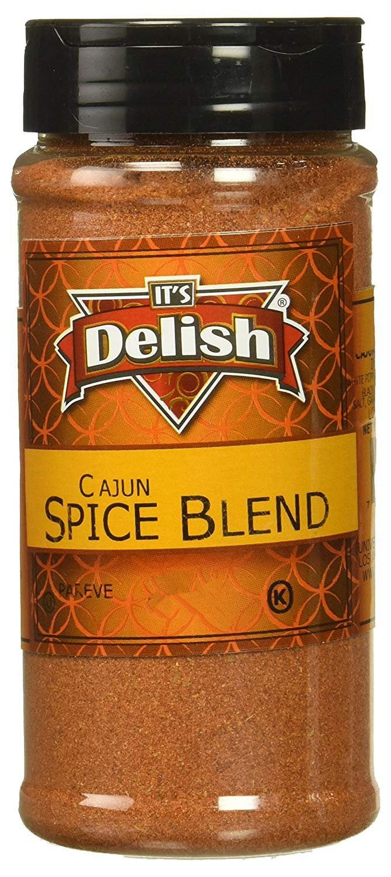 Cajun Spice Blend by Its Delish, Medium Jar, 10 oz - Walmart.com