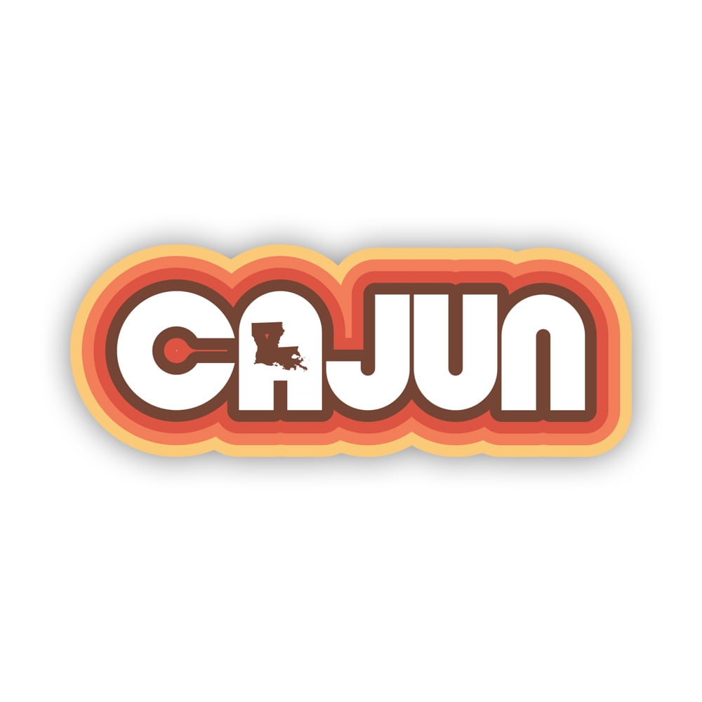 Cajun Sticker Decal - Self Adhesive Vinyl - Weatherproof - Made in USA ...