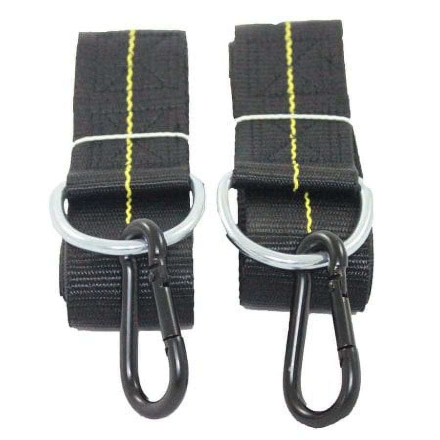 Heavy Duty Hammock Straps with Carabiner - 2x8 Ft - 4,000 lb - UV ...