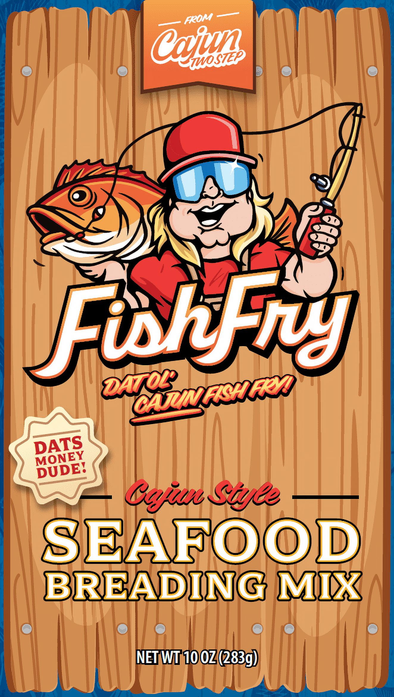 Cajun Two Step Fish Fry Batter, 10 oz Bag - Walmart.com