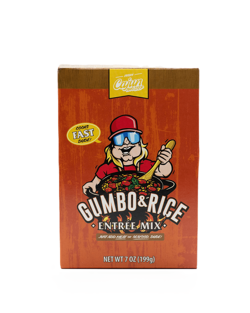 Cajun Two Step New Gumbo 10 Ounce Ready to Eat Box Rice Dinner ...