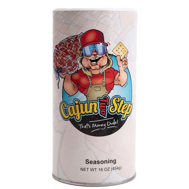Cajun Two Step Original 16 oz, All Purpose Seasoning, Low Sodium, Great ...