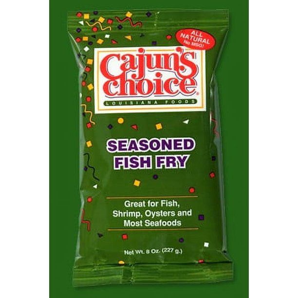 Cajun's Choice - Seasoned Fish Fry 8oz - Walmart Business Supplies