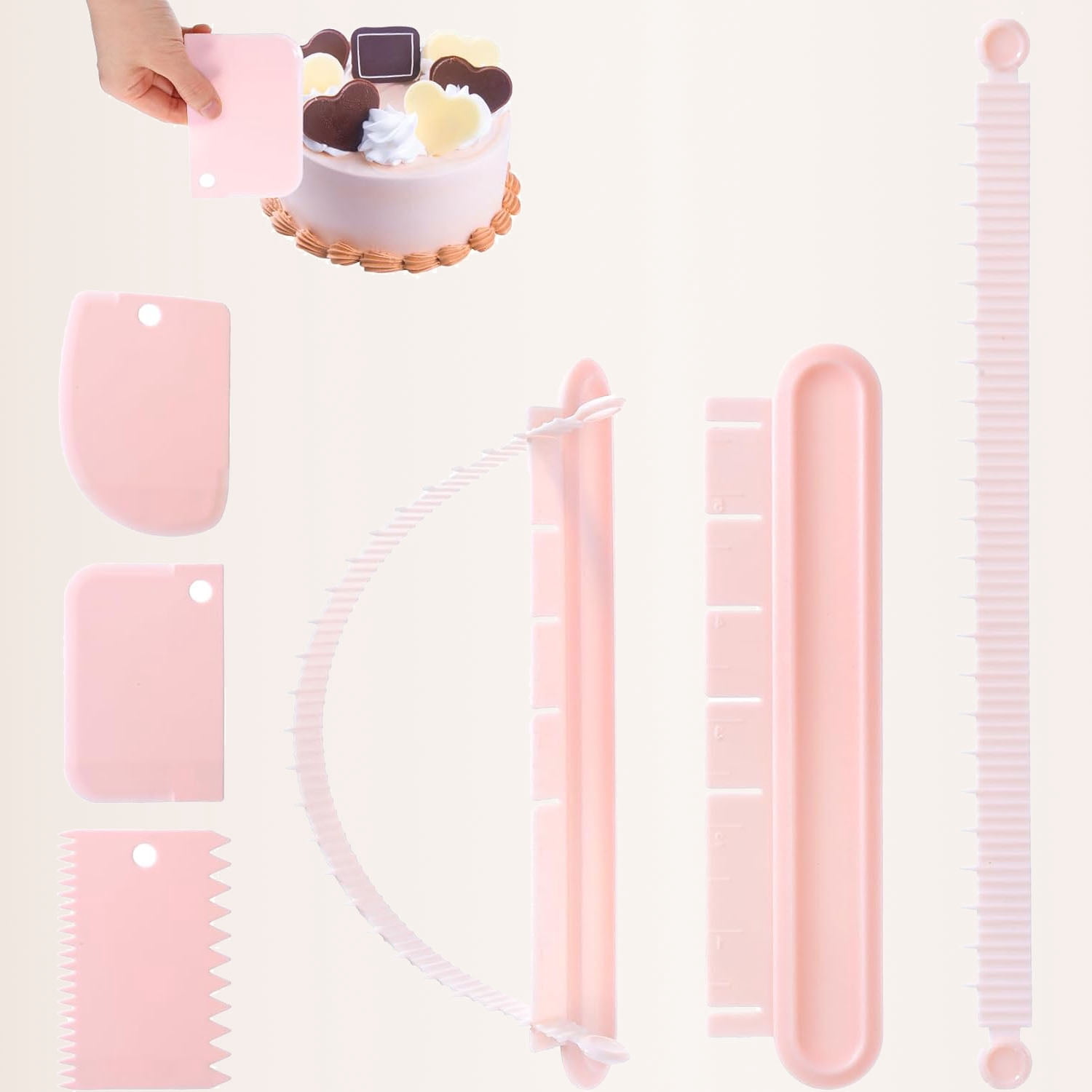 Cake Arch Guide Tool, Cake Decorating Tools Flip Cakes Arc Ruler ...