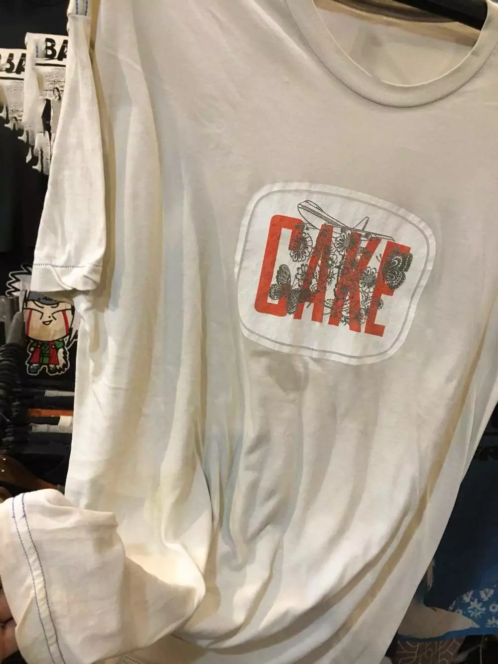 Cake Band Sand Color Concert Album Gift For Fan Unisex Cotton T-shirt ...