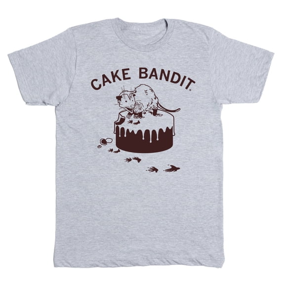 Cake Bandit Graphic Tee TShirt Gift - Walmart.com