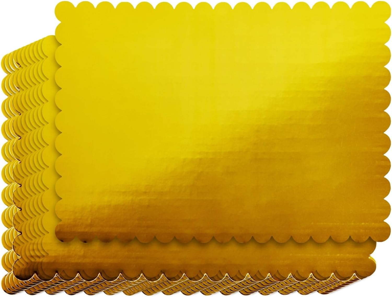 Cake Board Rectangle - 10 x 14 in, Gold, 12 Pack - Quarter Sheet Cake ...