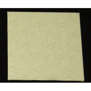 Spec101 Black Cake Drum 10 Inch Set - 6pk Thick Square Cake Board Drums ...