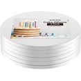 Cake Boards Drums 12 Inch Round, 1/2" Thick Decorating Supplies White 6 ...