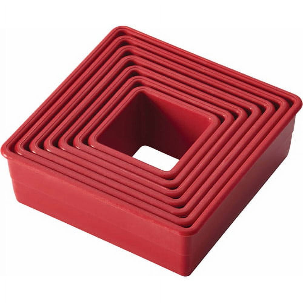 Cake Boss Decorating Tools 9-Piece Nylon Square Fondant and Cookie ...