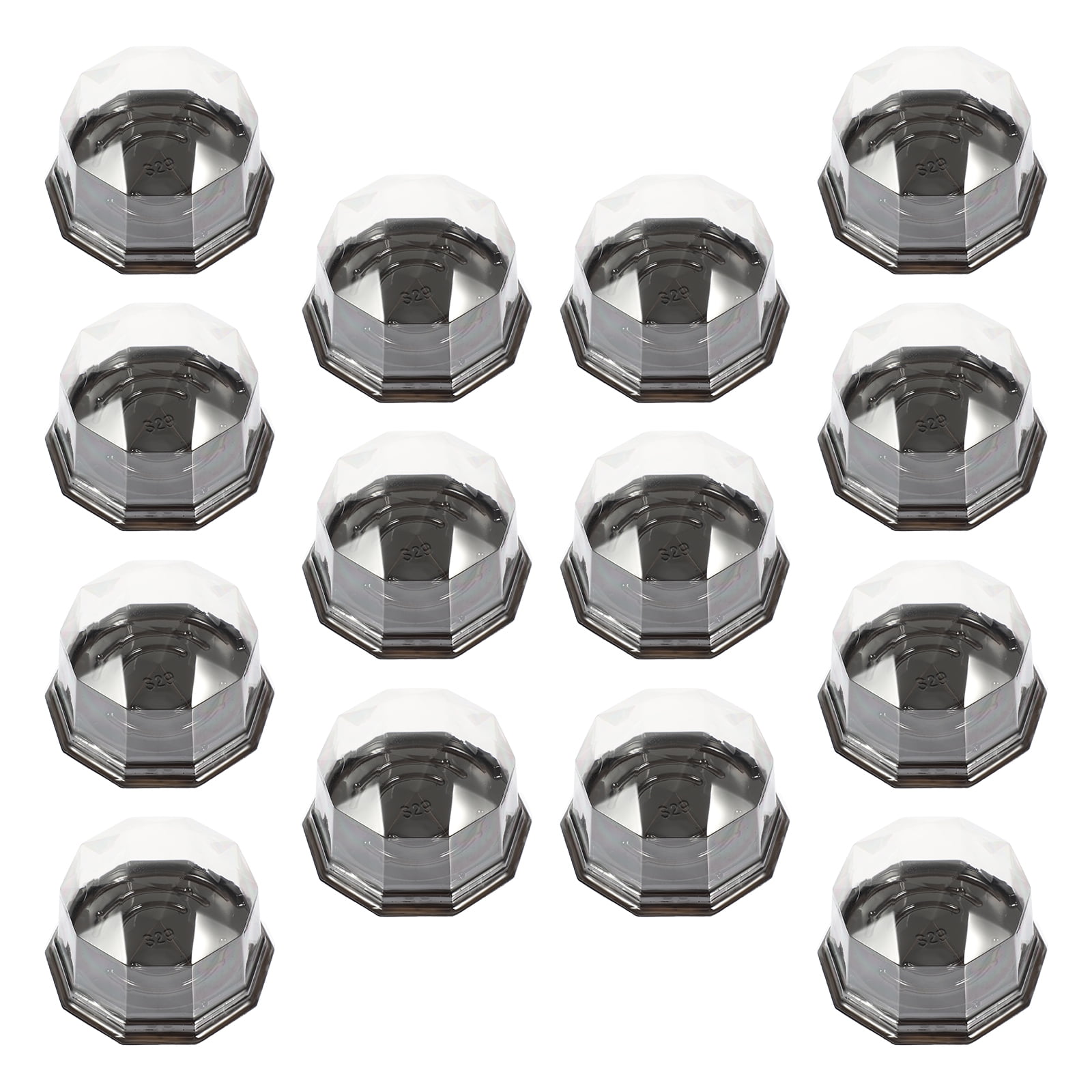 Cake Box Dessert Container with Lids Cheesecake Slice Muffin Dome ...