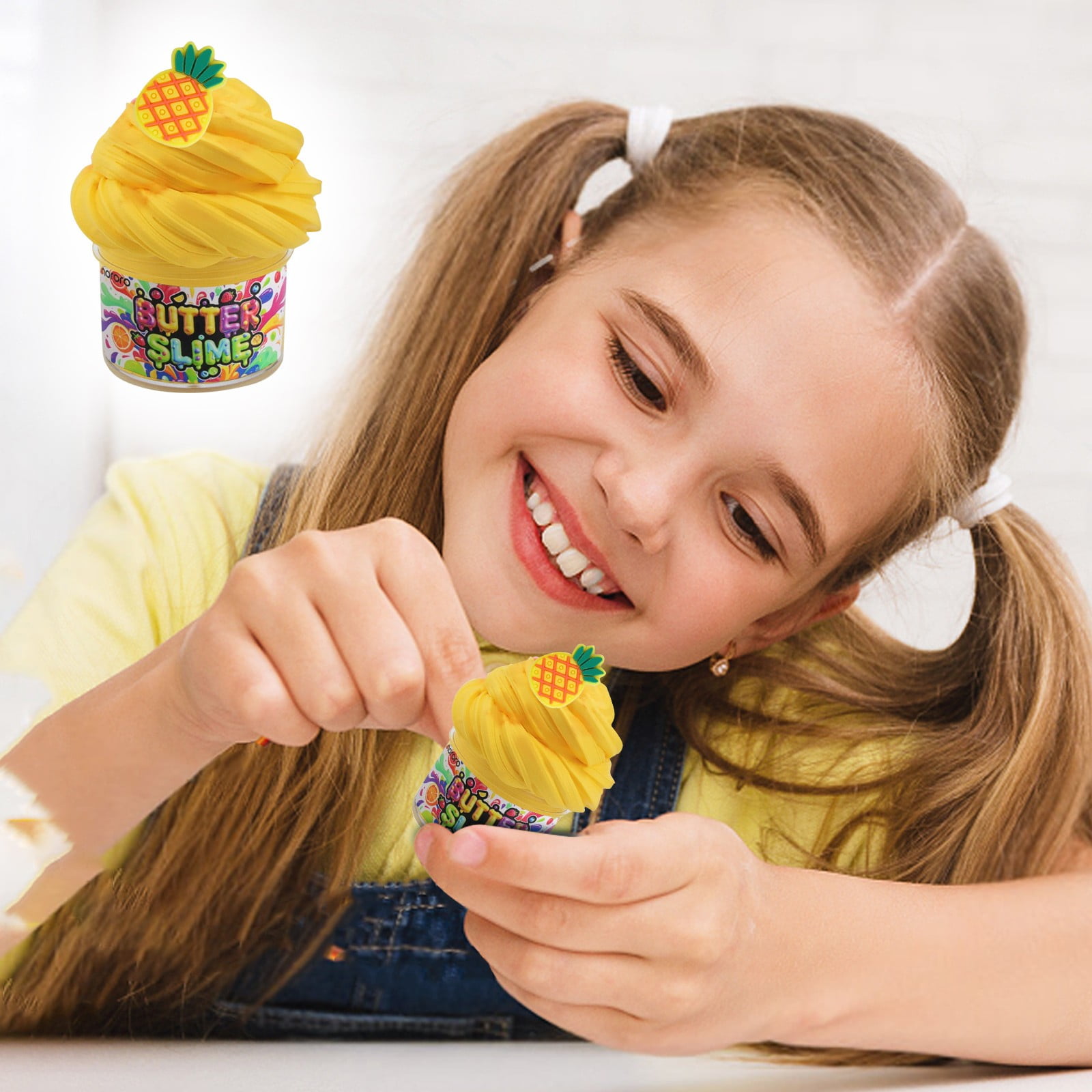 Cake Butter Slime Kits,Soft and Non-Sticky Slime Kit,Party Favors for ...