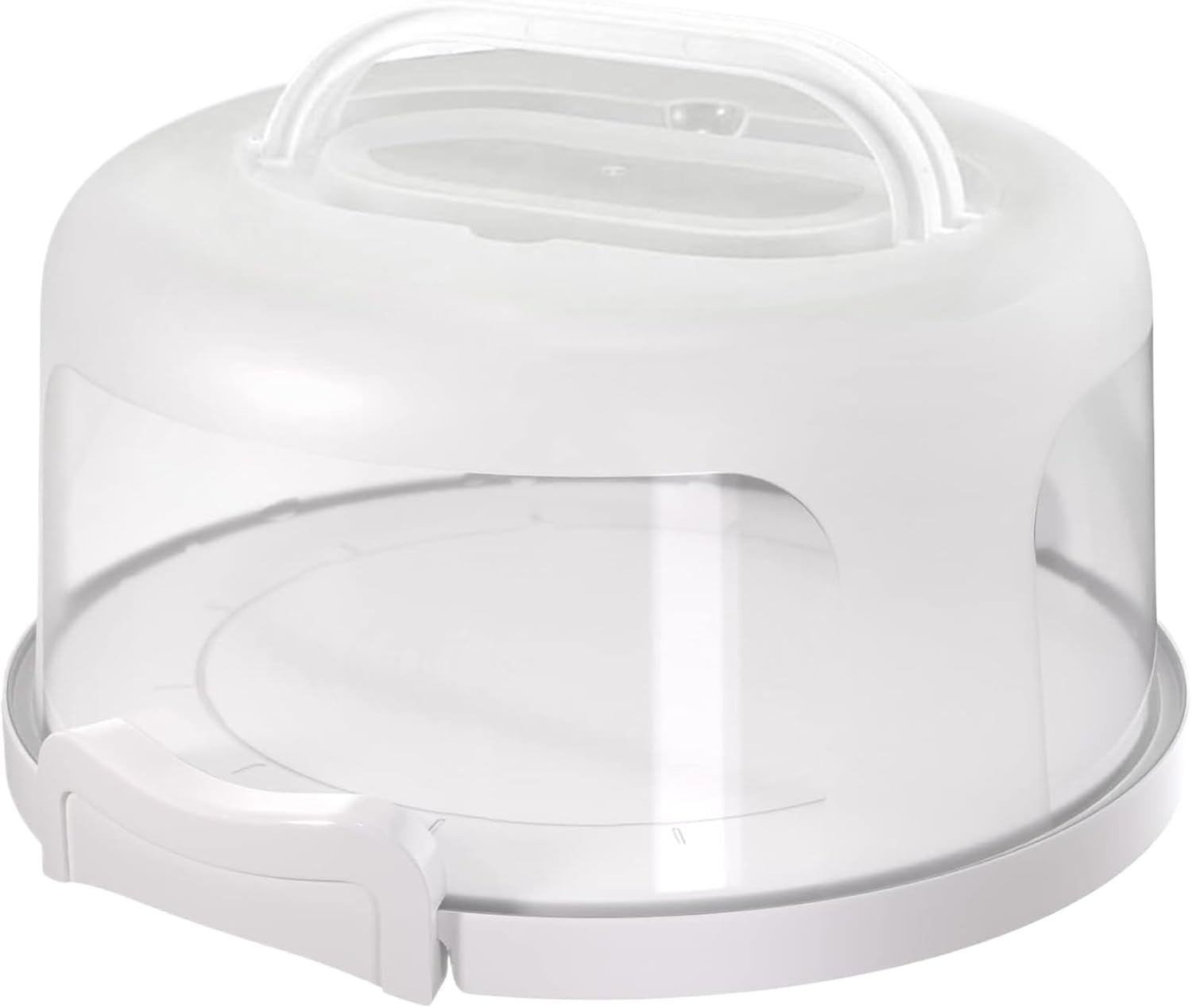 Cake Carrier Round Cake Stand:Plastic Storage Containers Fits 10 inch ...