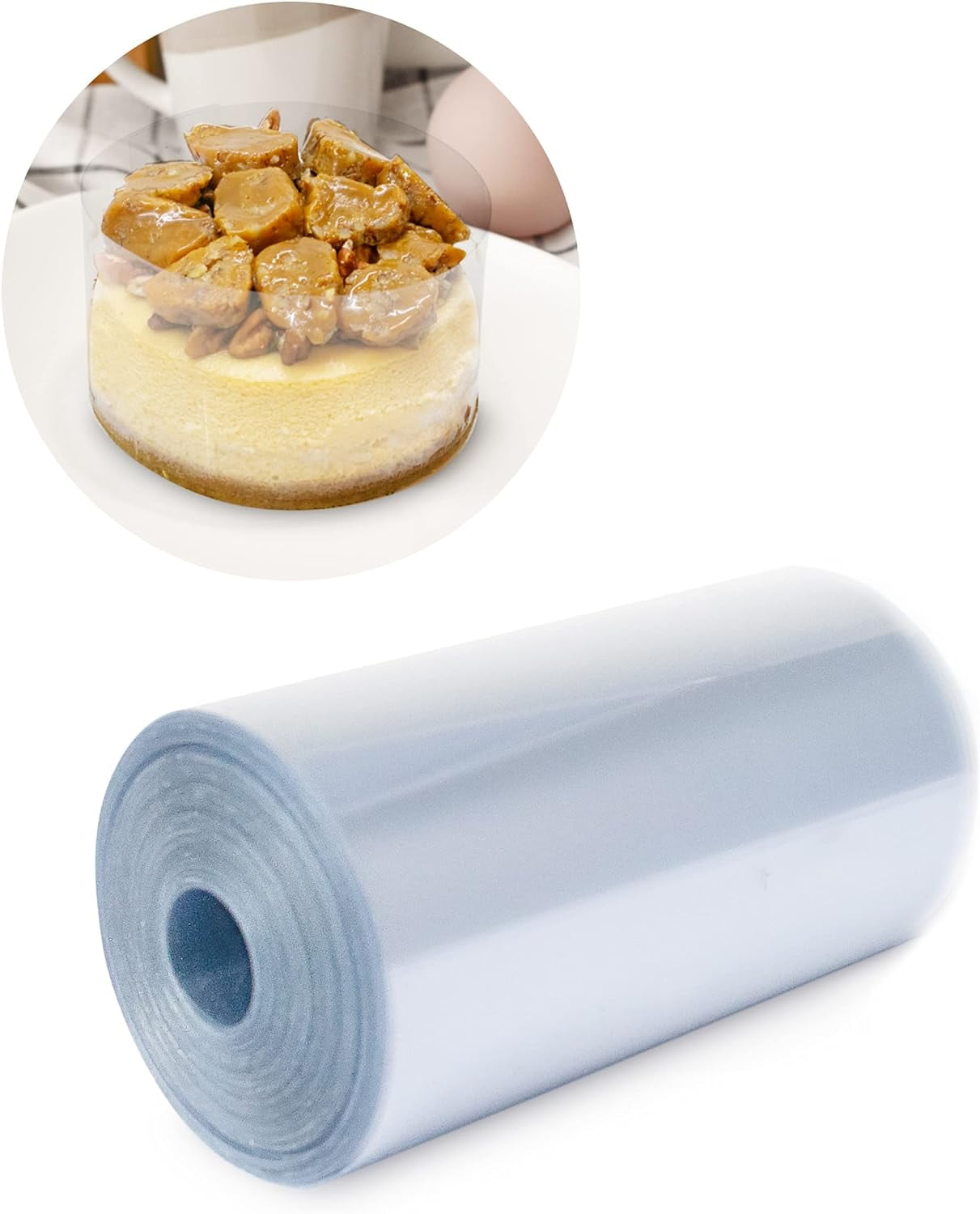 Cake Collar 4 x 600 in (50ft) - Acetate Roll - Acetate Sheets for ...