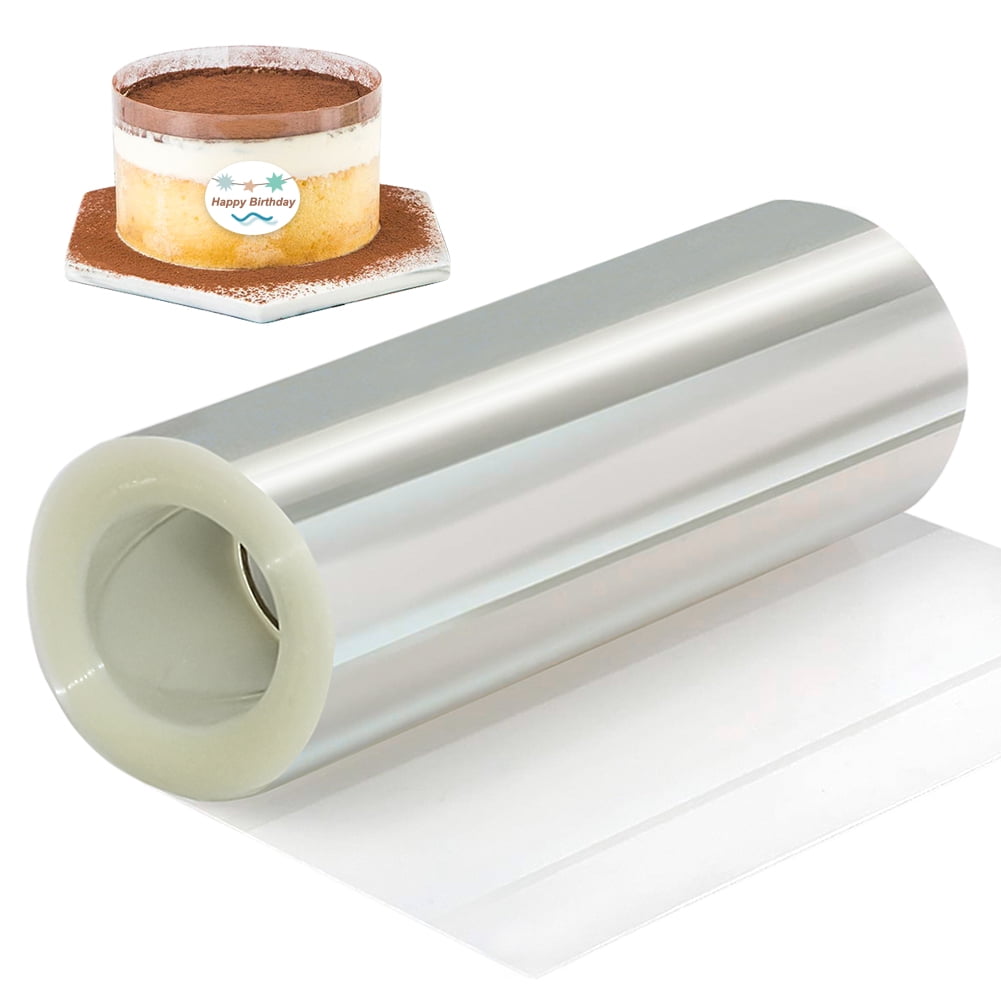 Cake Collar, Acetate Cake Collar Roll DIY Acetate Sheet for Baking ...