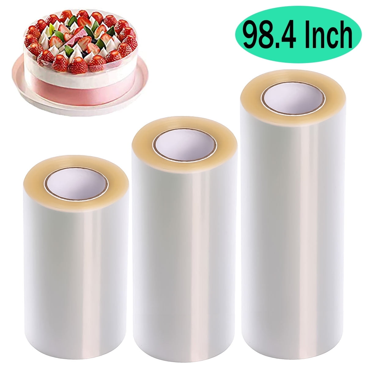 Cake Collars Transparent Cake Rolls for Chocolate Mousse Cake Baking ...