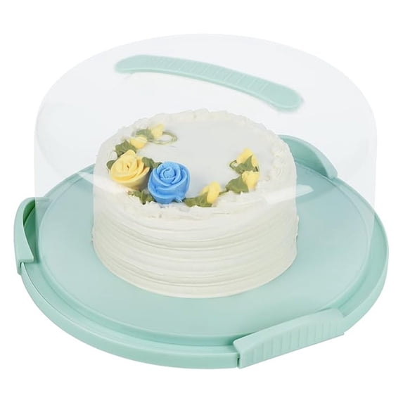 Cake Container with Server - 12 Inch Cake Holder with Lid and Handle ...