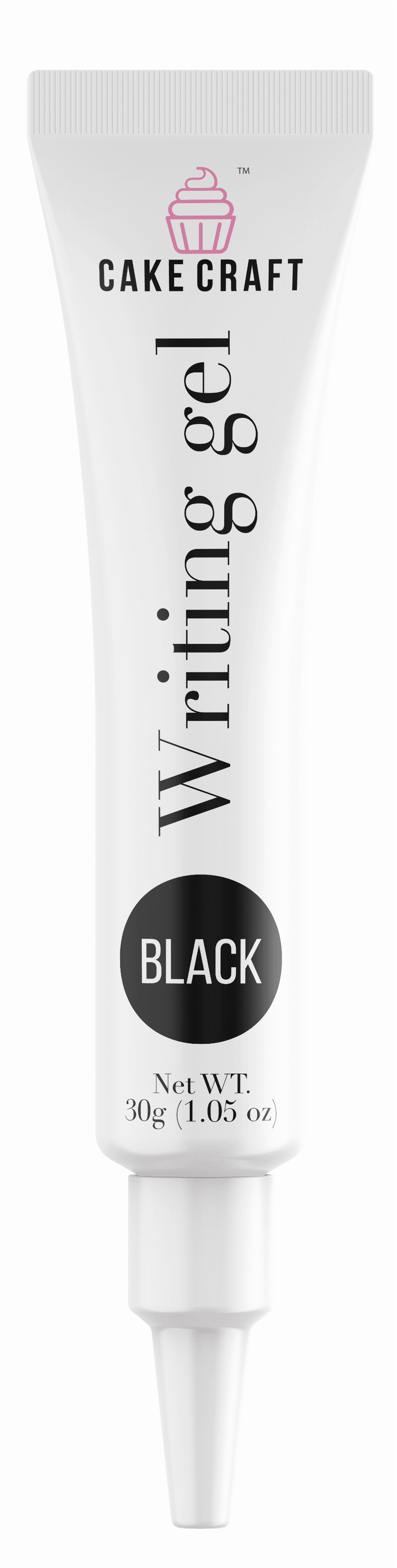 Cake Craft Writing Gel – Black | 1.05 oz Tube | Edible Decorating Gel ...