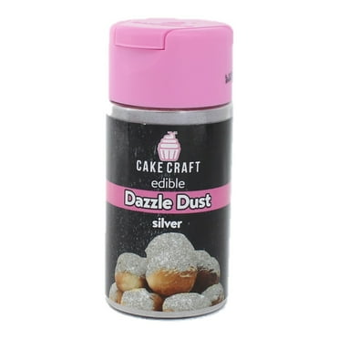 CandiFetti Edible Décor Silver Sparkle Dust, 2.47 oz - Walmart.com