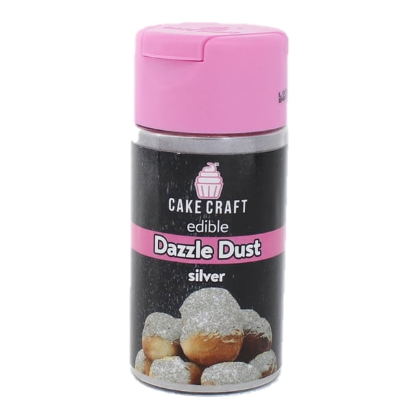 Cake Craft Silver Dazzle Dust, Cake Decoration, 1.76 oz. - Walmart ...