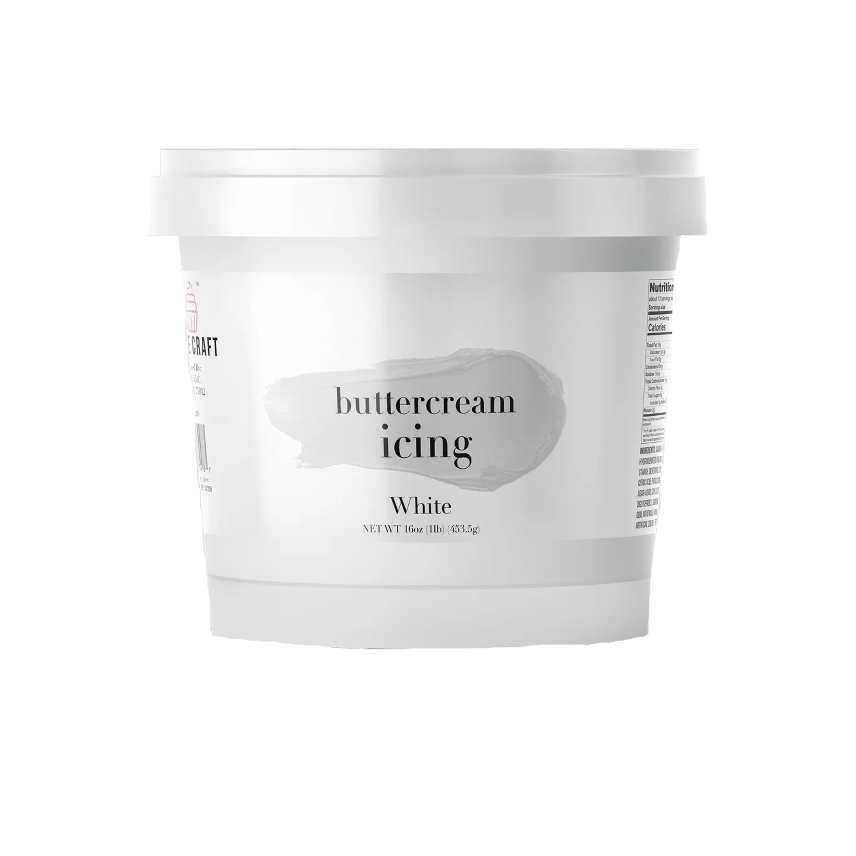 Cake Craft White Buttercream Icing, Vanilla Flavored, 16 oz. - Walmart.com