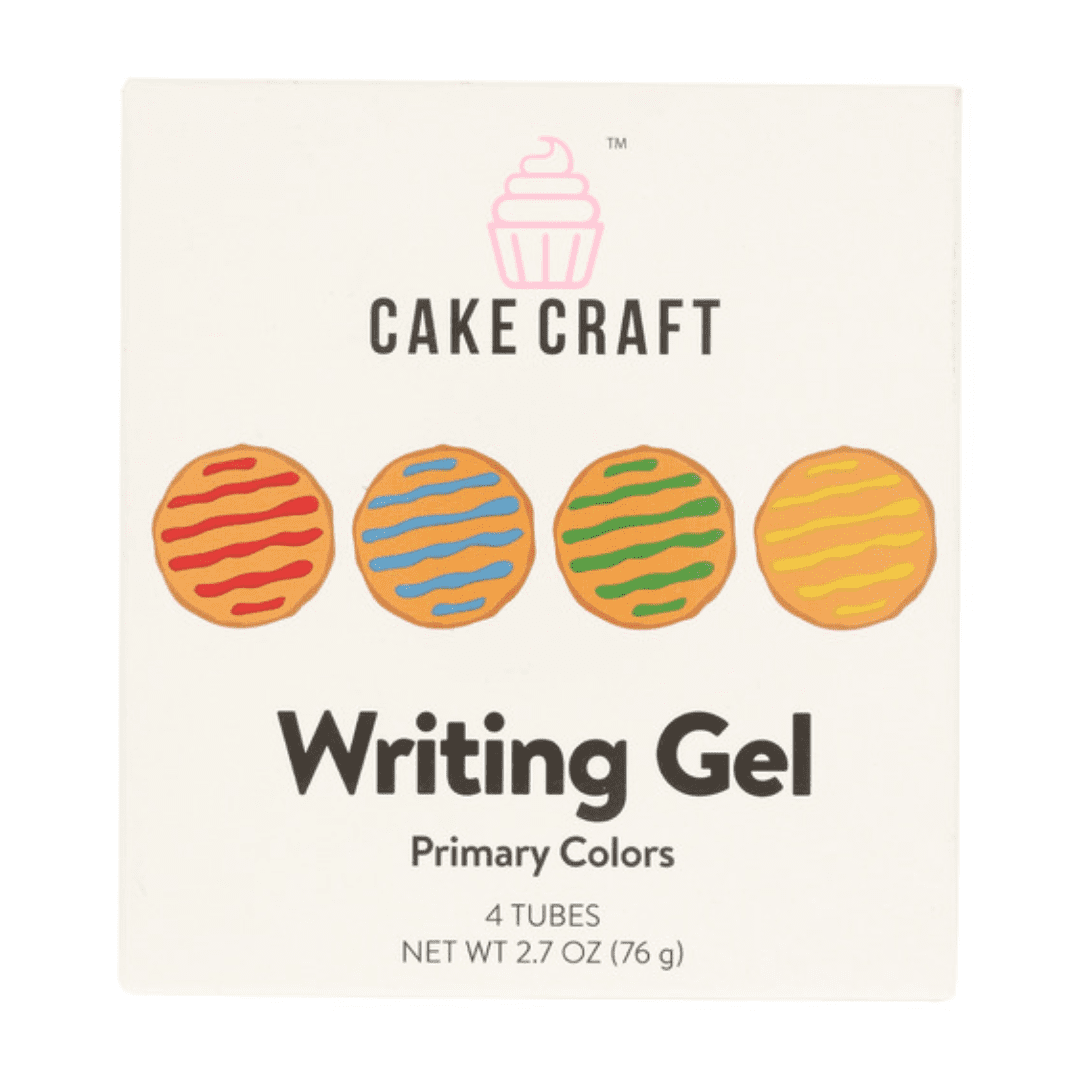 Cake Craft Writing Gel Primary Colors, 4 Tubes - Walmart.com