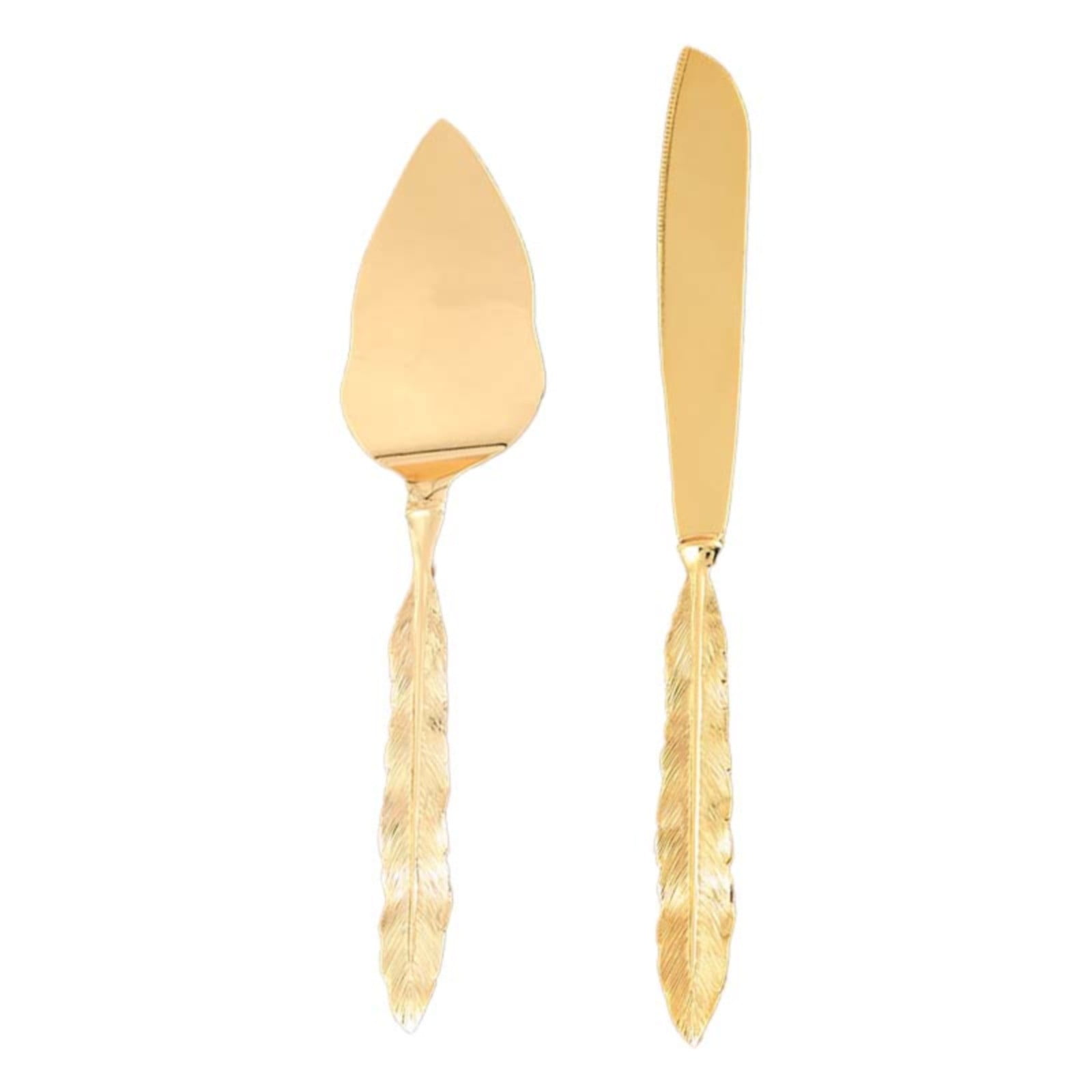 Cake Cutting Set For Wedding Personalized Gold Cake And Server Set ...