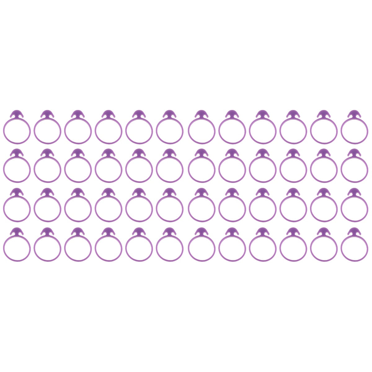 Cake Decor Decorating Equipment and Supplies 96 PCS Seal Rubber Band ...