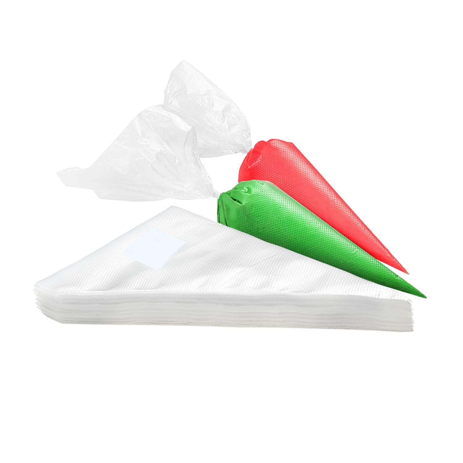 Cake Decorating Bags 10 Inch Tipless, Disposable Piping Bags for Icing ...