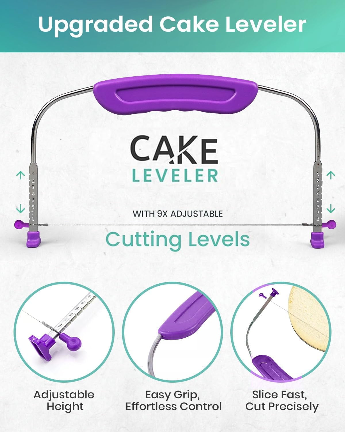 Cake Decorating Kit 64PCS – Baking Supplies Gift Set with Cake ...